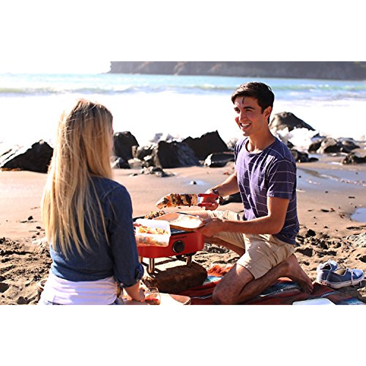 Cuisinart CGG-750 Portable, Venture Gas Grill, Red