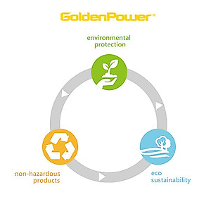 Golden Power LR920GH Alkaline Button Cell 1.5V Battery Hi-Pro Strongest Leak-Proof Performance,10 Count (Pack of 1)