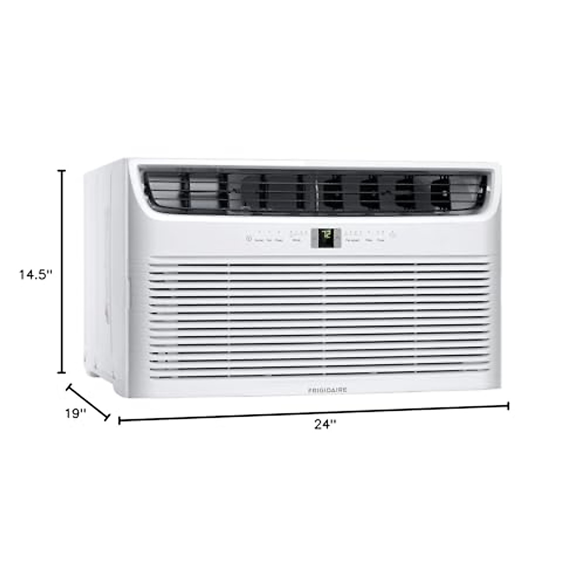 Frigidaire FHTC142WA2 Wall Air Conditioner 14000 Cooling BTU, 700 sq. ft. 230/208 Volts, Remote, White