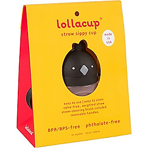 Lollaland Weighted Straw Sippy Cup | Lollacup - Sippy Cups for Toddlers | Shark Tank Products - Best Sippy Cups for Baby Infant & Toddler Ages | Bottle Transition Cups w/Straws