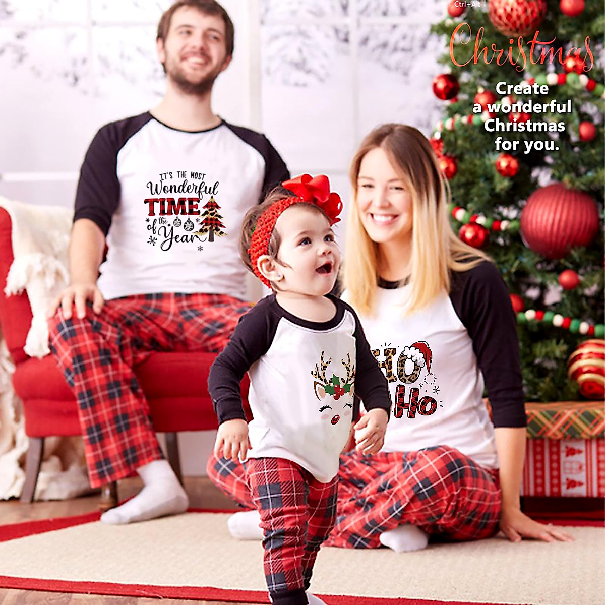 Christmas Iron on Decals for Clothing HTV Heat Transfer Stickers 12pcs Iron on Patches Buffalo Plaid Sticker for Clothes Bag Pillow Covers DIY Decorations (Christmas Red-12pcs)