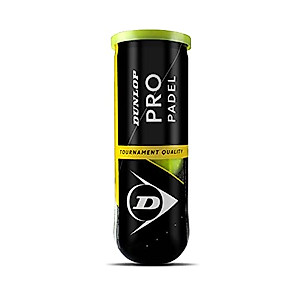 Dunlop Sports Dunlop Pro Padel, 3-ball can, Yellow