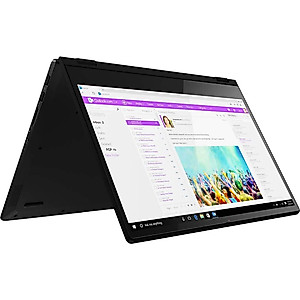 Lenovo Ideapad Flex-14Iml 81XG0000US 14" Touchscreen 2 in 1 Notebook - 1920 X 1080 - Core i5-8 GB RAM - 256 GB SSD - Onyx Black - Windows 10 Home 64-bit - Intel UHD Graphics - in-Plane Switchin