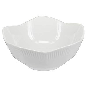 BIA Cordon Bleu Porcelain Lotus Bowls, One Size, White (900137S4SIOC)
