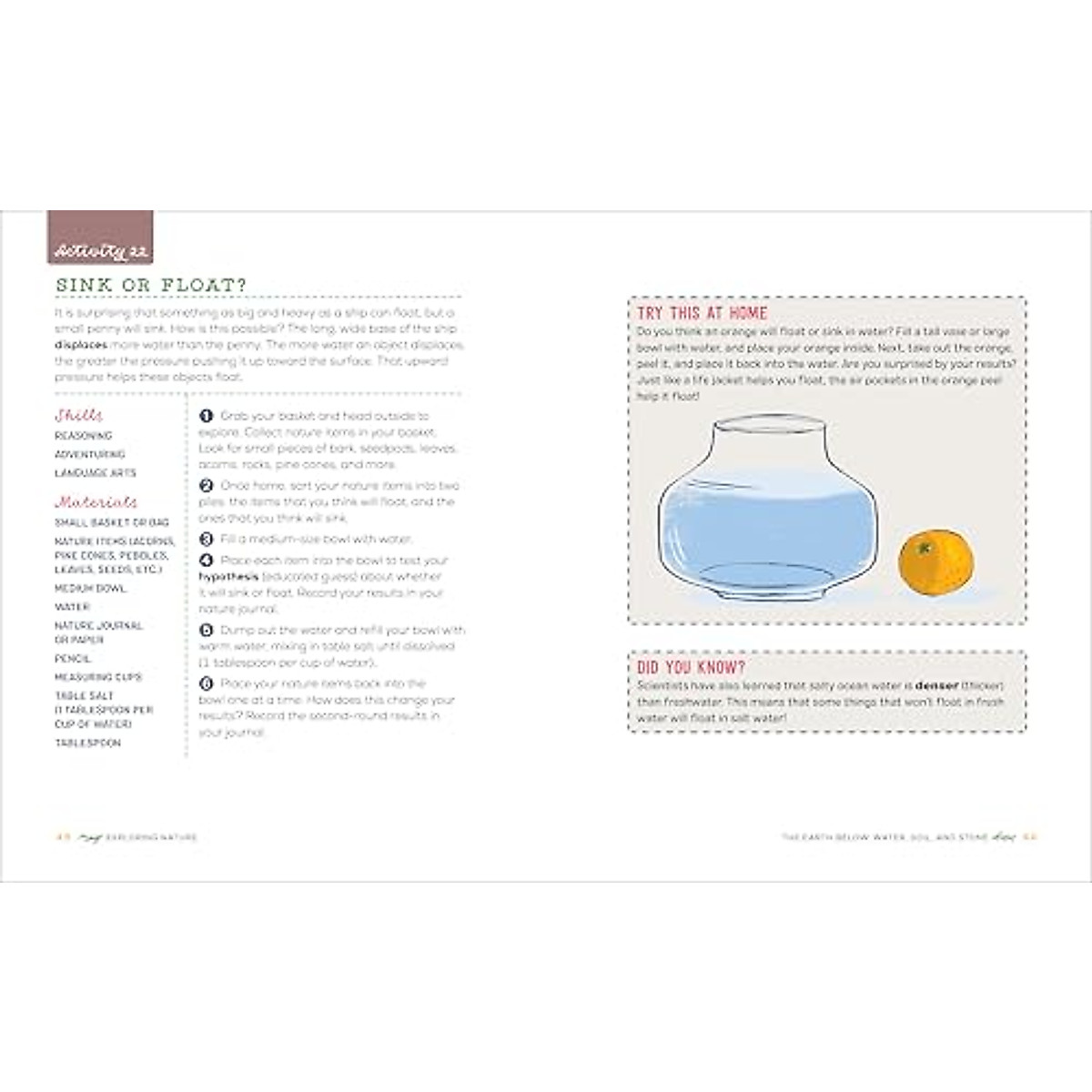 Exploring Nature Activity Book for Kids: 50 Creative Projects to Spark Curiosity in the Outdoors (Exploring for Kids Activity Books and Journals)