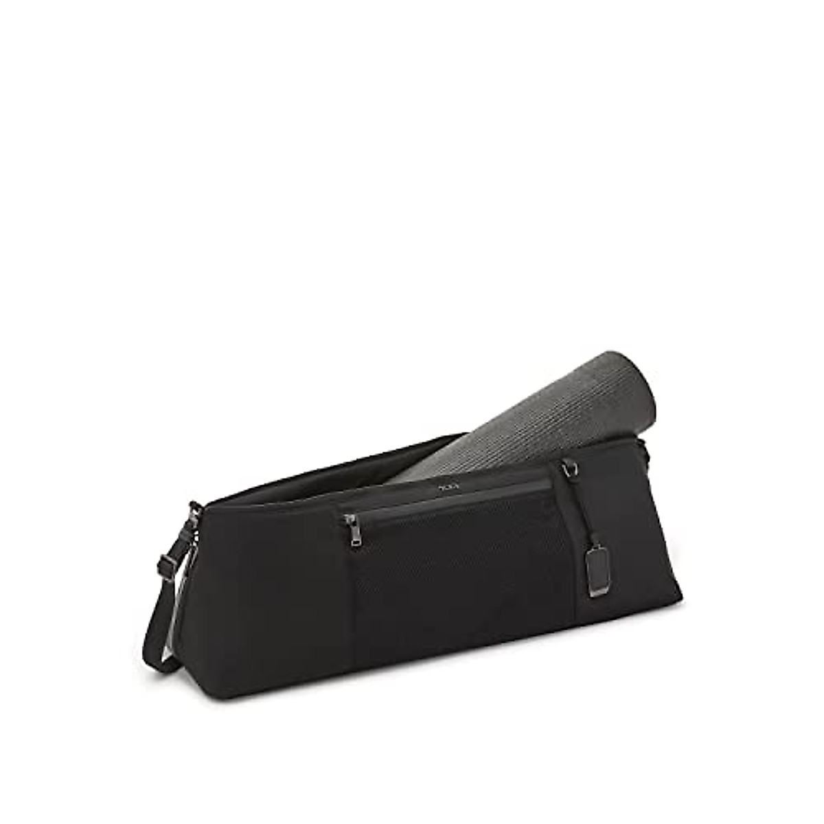 TUMI Voyageur Kauai Yoga Sling/Tote - Travel Sling, Tote & Yoga Bag - Black - With Gunmetal Hardware - 8.8" X 25.0" X 7.5"