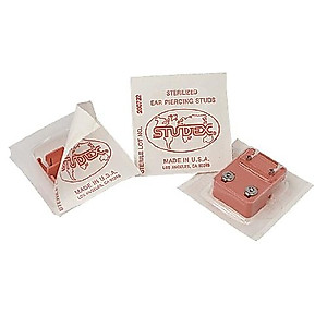 12 Pairs Studex Birthstones Mini 2mm Stainless Steel Bezel Setting Ear Piercing Stud Earrings