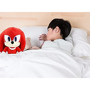 YOOVERSE 12" Sonic Plush Toys,Sonic Stuffed Animals,Knuckles Shadow Tails Plushies Doll Toys Gifts for Boys and Girls (4 Pcs Set)