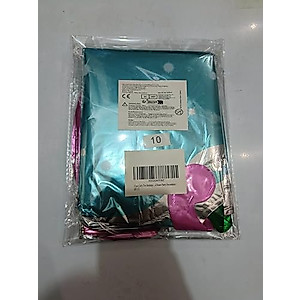 17pcs Girl's Ten Birthday Digital Butterfly Balloon Set Colorful Gradient Pink Butterfly Foil Balloon Giant Number 10 Balloon Flower Party Decorations