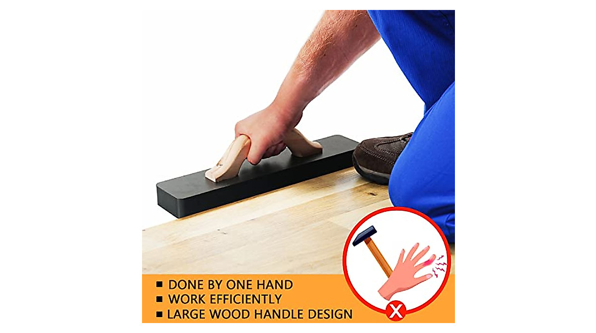 NAACOO Tapping Block for Flooring Installation - Easy, Safe & Professional