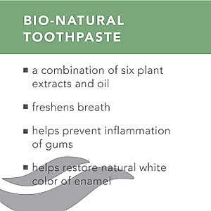 DENTISSIMO SWISS BIODENT BIO-Natural with Herbs Fluoride Free Toothpaste for Sensitive Teeth and Gums, 75 ml