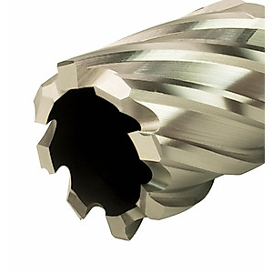 Steel Dragon Tools 1-1/8" x 1" High Speed Steel Annular Cutter with 3/4" Weldon Shank