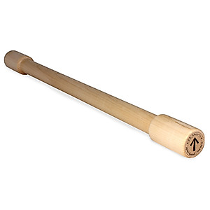J.K. Adams Lovely Maple Wood Rolling Pin, 24-inches by 1-3/4-inches by 1/4-inches, Off-White