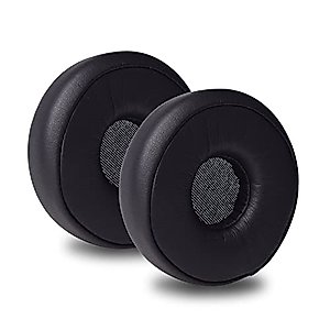 Replacement Ear Pads Ear Cusions Compatible with AKG N60NC Wireless Bluetooth Headphone Soft Protein Leather and Noise Isolation Memory Foam Headset Ear Covers