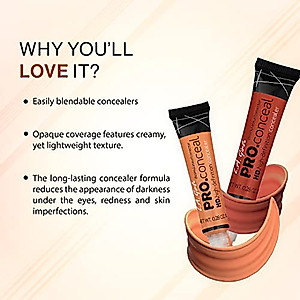 L.A. Girl Hd Pro Conceal, Reddish Corrector, 0.28 oz