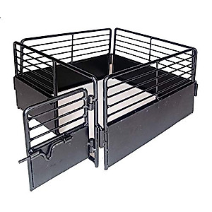 Little Buster Toys Brown Priefert Horse Stall - Perfect for stalling Your Favorite Quarter Horse