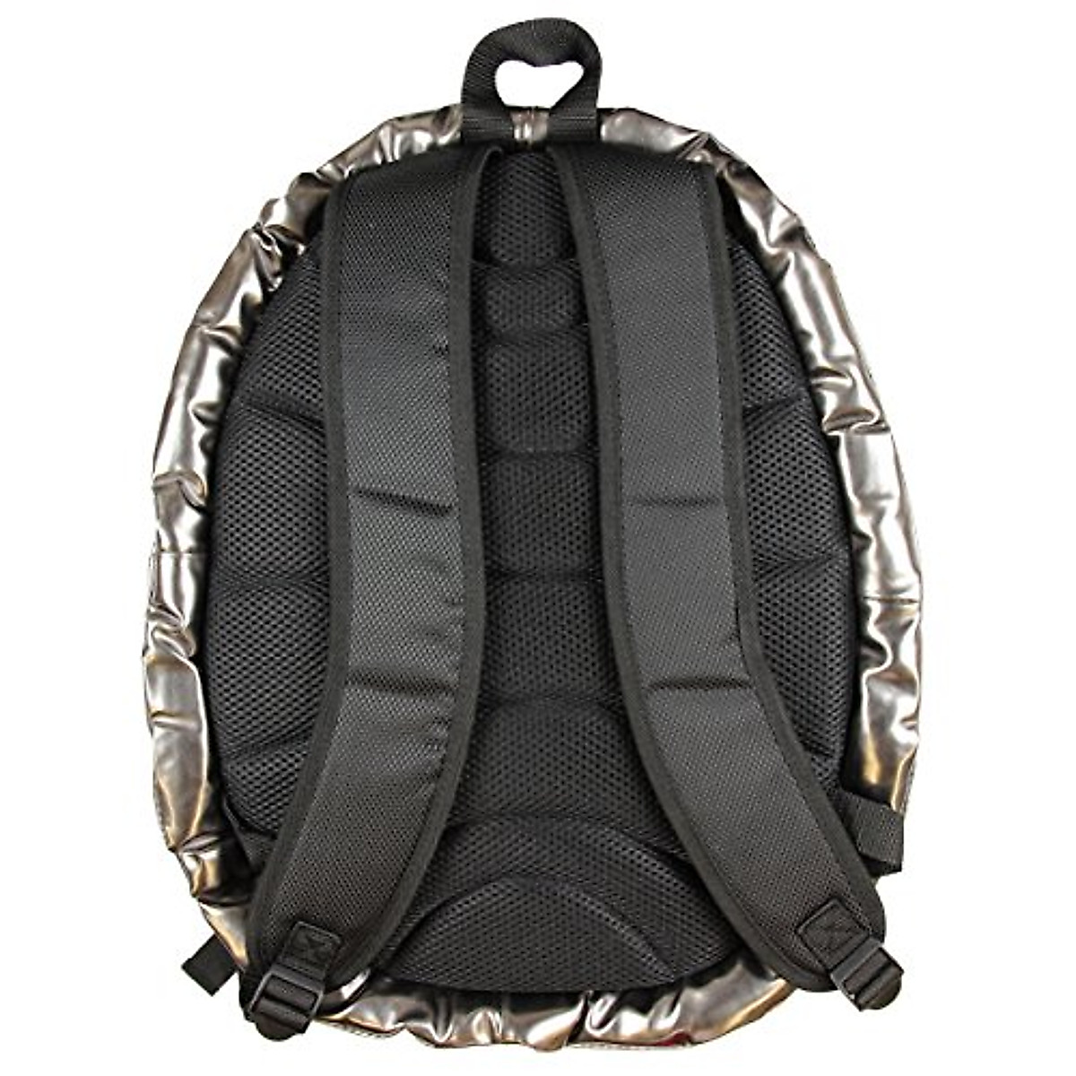 BioDomes Spiked Black-Red Shell Backpack