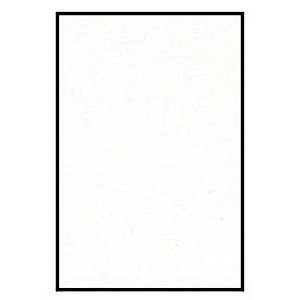 Crescent Colored Mat Board, 20 x 32 Inches, Very White 918, Pack of 10