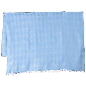 Karl Lagerfeld Paris Women's Two Toned Pashmina Scarf, Blue, One Size