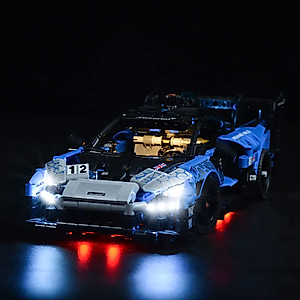 Kyglaring Led Light kit Only - Light Set Designed for Lego 42123 Creator Expet McLaren Senna GTR Toy Car Model Building Set- NOT Included Lego Model (Standard Version)