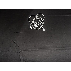 puresilks Black Neoprene/Scuba Fabric 59" Wide-1 mm Thick,Fashion,Scuba,Sportwear by The Yard