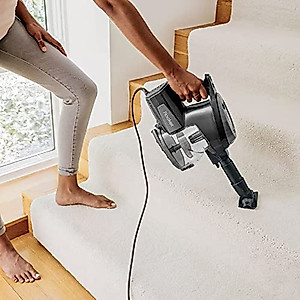 Shark Rocket Ultra-Light Corded Stick Multi-Surface Vacuum, Black (HV301-BK) with Handheld Conversion, Crevice Tool, Upholstery Tool and Dusting Brush