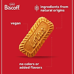 Lotus Biscoff Cookies – Caramelized Biscuit Cookies – 300 Cookies Individually Wrapped – Vegan,0.2 Ounce (Pack of 300)