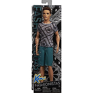 Barbie Fashionistas Ryan Doll with Jean Shorts and Shirt