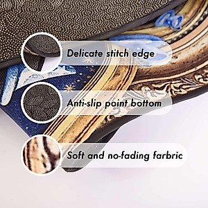 Deer Hunting Rug, Rustic Cabin Rug, Farmhouse Rug, Bear Rug, Deer Antler Animal Rugs 3x5 4x6 5x7ft Living Room Carpet Floor Decor Home Decor H100