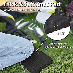 MECHREVO 10 Pcs Garden Tool Set, Sturdy Gardening Tool Set for Beginner and Gardener, with Durable Tote Bag, Comfortable Ergonomic Handle, Ideal Gardening Gift for Women and Men, Easy to Use