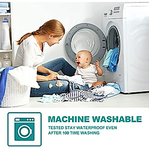 SOPAT Extra Thick Mattress Topper King 400TC Cotton Pillow Top Breathable Mattress Pad Protector with 8-22" Deep Pocket Soft Down Alternative Fill Mattress Cover (78x80 Inches, White)