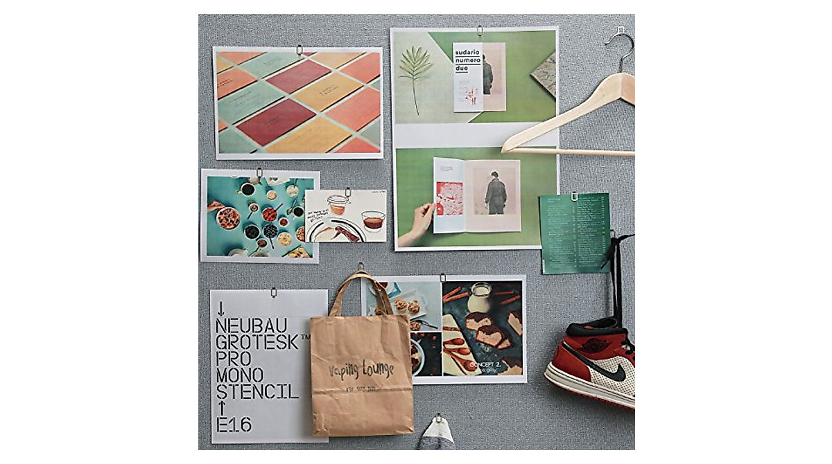 Fabric Wall Clips & Hooks for Office & Home Organization