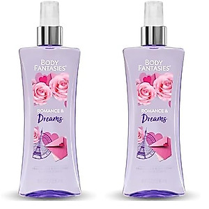 BODY FANTASIES SIGNATURE Fragrance Body Spray, Romance and Dreams, 8 Fluid Ounce (Pack of 2)