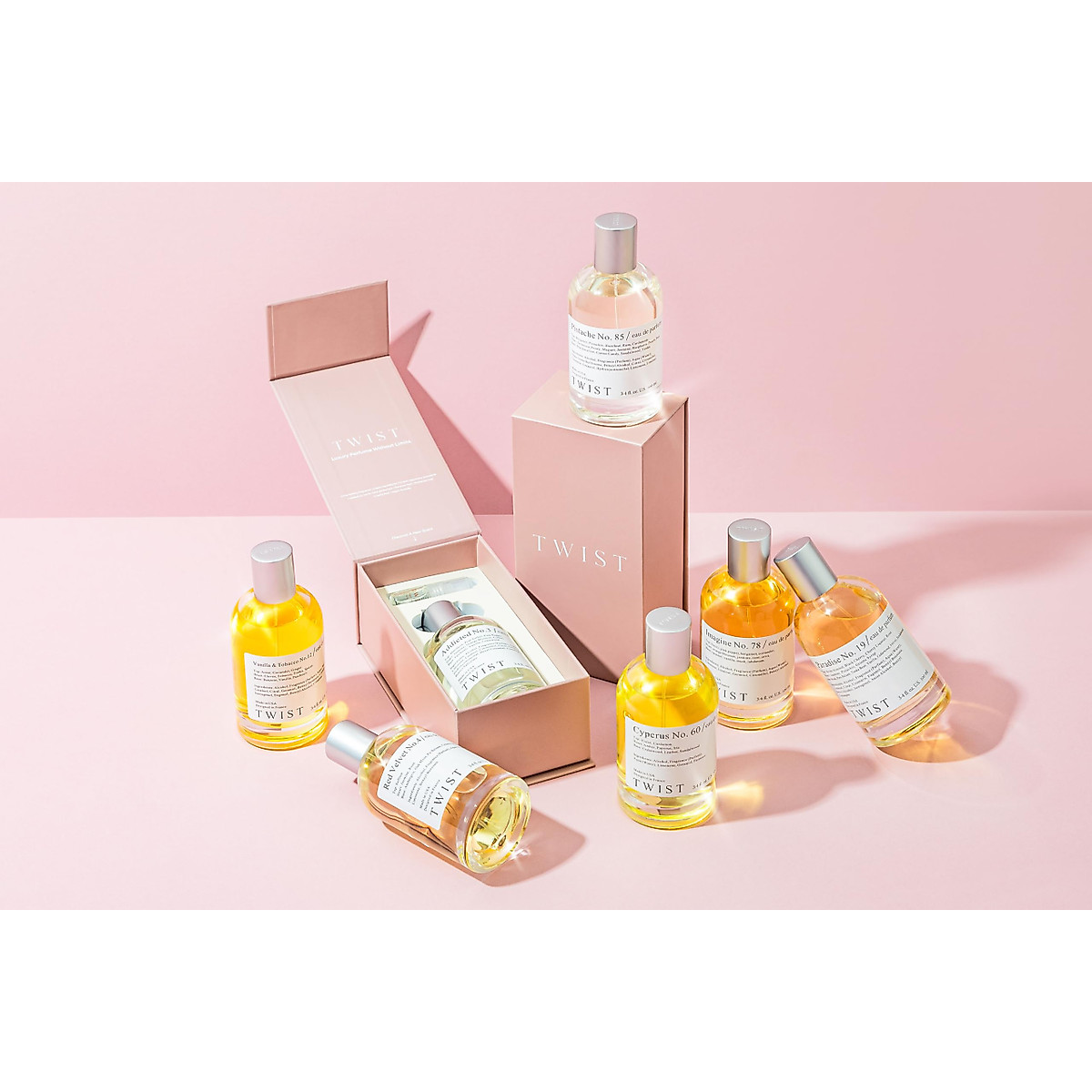 Twist - Bloom Petal No. 5 - Eau De Parfum Inspired by Guc. Bloom, Long-Lasting Perfume For Women, Paraben Free, Vegan, Clean Ingredients, Fragrance - Spray 100 ml | 3.4 fl. oz.