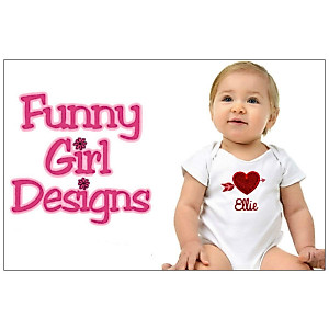 Baby Girl Embroidered Initial Bodysuit And Matching Grosgrain Bow Hat With Custom Name (0-3 Months, Pink Gingham with Light Pink Bow Hat)