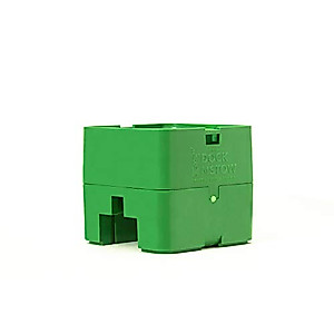 Dock N Stow Trailer Jack Block, RV Tongue Stand Stores on Frame, Fits Most Jack, Post, Foot, or Wheel, for Camper, Pop Up, Boat, or Travel Trailer, Green GEN1