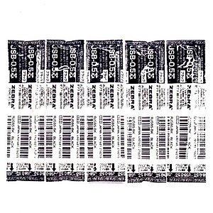 Zebra 0.5mm Black Gel Ink Refill (RJSB5-BK), for Zebra Multi Function Pen Shabo X Ballpoint Pen, × 5 Pack/total 5 pcs (Japan Import) [Komainu-Dou Original Package]