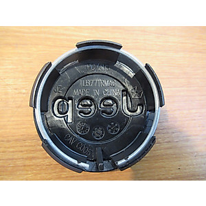 Mopar 2013-2021 Jeep Black Center Caps (4) for 17x6.5 17x7.5 & 18x7 Wheels OEM