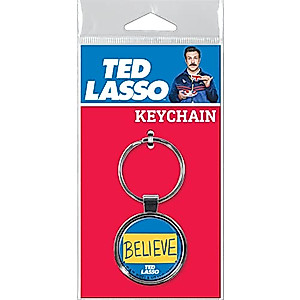Ata-Boy Ted Lasso Believe Keychain for Fans, Check out Ata-boy's Collection of Merchandise for Gift ideas…