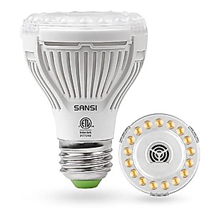 SANSI Grow Light Bulb with COC Technology, Full Spectrum 10W Grow Lamp (150 Watt Equiv) with Optical Lens for High PPFD, Perfect for Seeding and Growing of Indoor Plants, Flowers and Garden, Upgraded