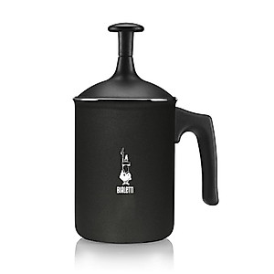 Bialetti 00AGR395 Tutto Crema Milk Frother, (6 Cup), 23 oz (1 L), Black