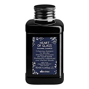 Davines Heart of Glass Silkening Shampoo for Blonde Care, 3.04 fl. oz. (Pack of 1)