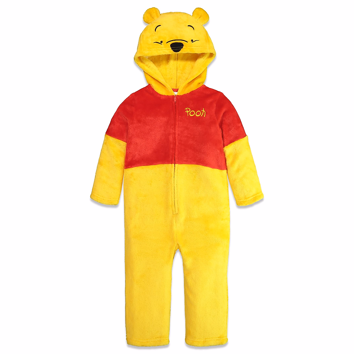 Disney Winnie the Pooh Little Boys Fleece Zip Up Coverall 6