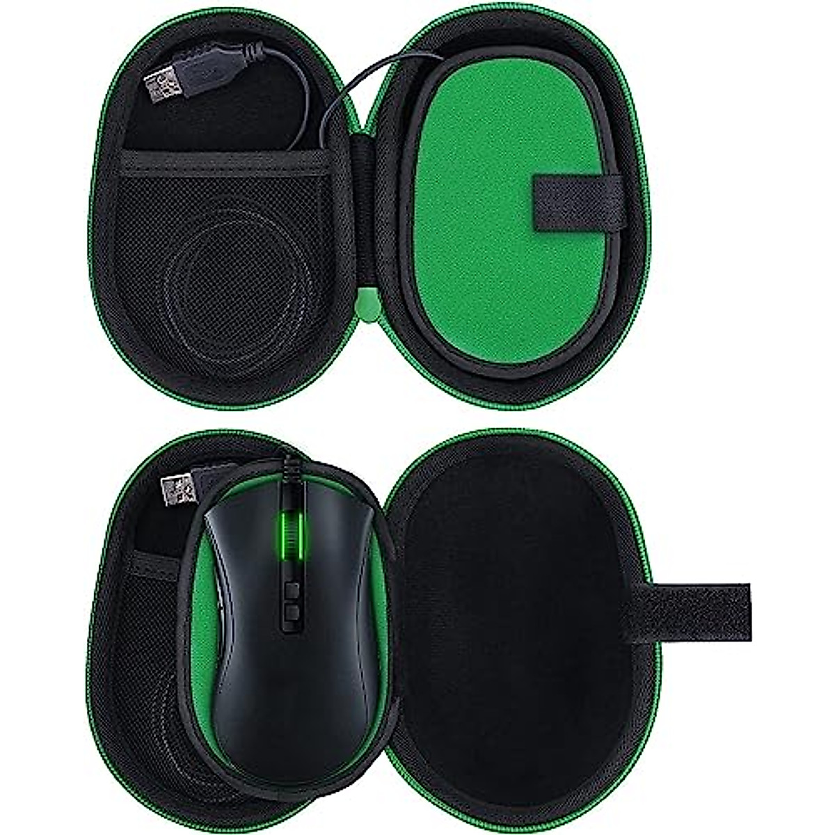 co2CREA Hard Case Replacement for Razer Basilisk Ultimate V2 V3 X/Deathadder Essential V2 Pro/Mamba Elite/Naga Pro Trinity X/Orochi V2 / Viper Mini Ultimate V2 Pro Wireless Gaming Mouse