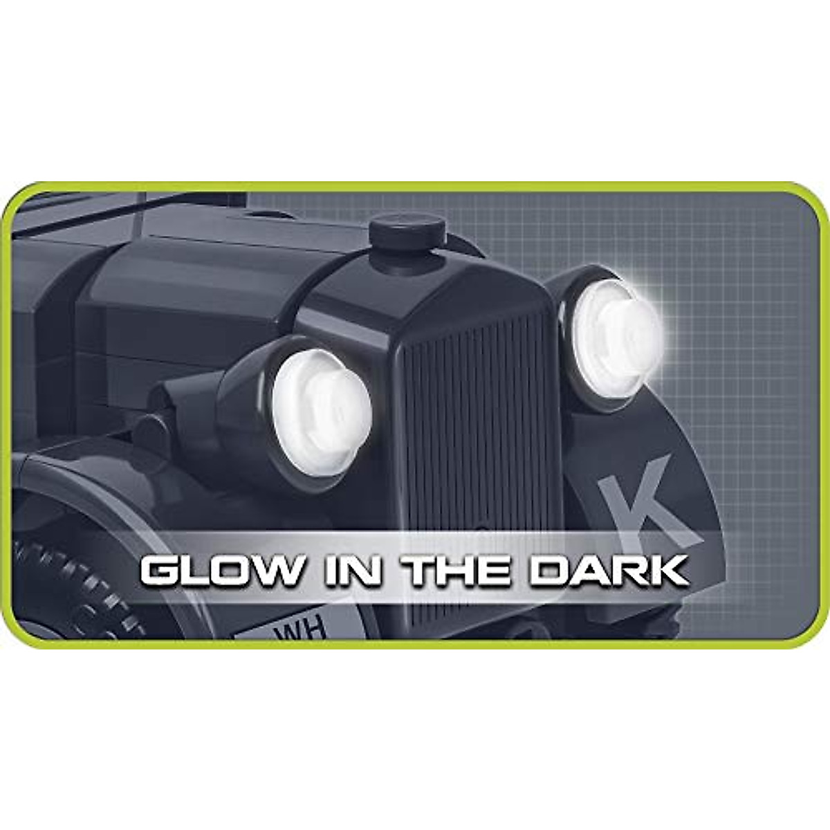 COBI Historical Collection 1937 Horch 901 (Kfz.15) German Off-Road Car, Black