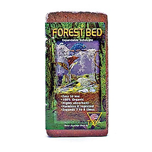 T-Rex Reptile Terrarium Substrate Bedding- Forest Bed - Brick (1 Brick)