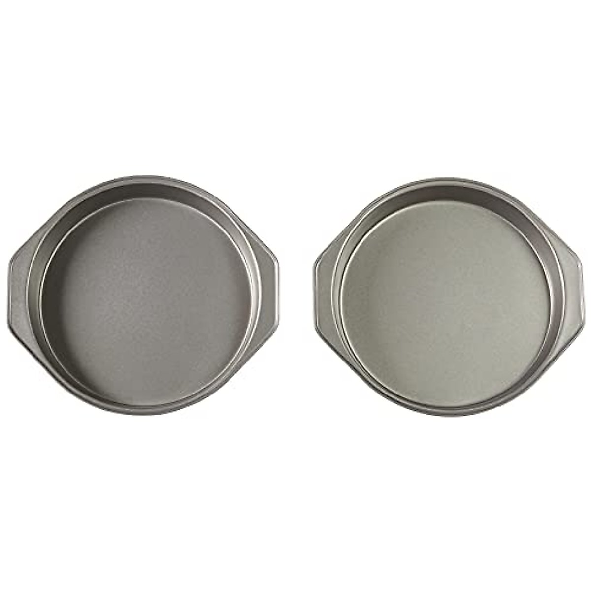 Amazon Basics Nonstick Round Baking Cake Pan, 9 Inch, Set of 2