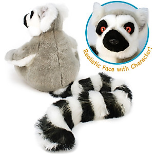 TigerHart Ringo The Ring-Tailed Lemur - 21 Inch Stuffed Animal Plush