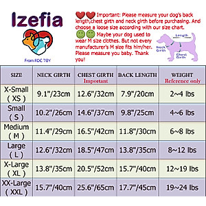 Izefia Dog Hoodie Dog Hoodies Clothes Apparel Fleece Dog Sweater Winter Sweatshirt Warm Cotton Loop Basic Dog Hoodie for Small Dog Puppy Cat Red XL