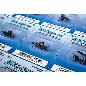 Bachmann Trains - E-Z MATE MARK II COUPLERS - MAGNETIC KNUCKLE COUPLERS with METAL COIL SPRING - CENTER SHANK - MEDIUM (12 pair/card) - HO Scale